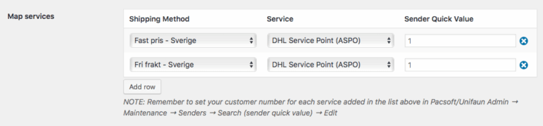 Såhär installerar du Unifaun & Pacsoft - Wetail Docs