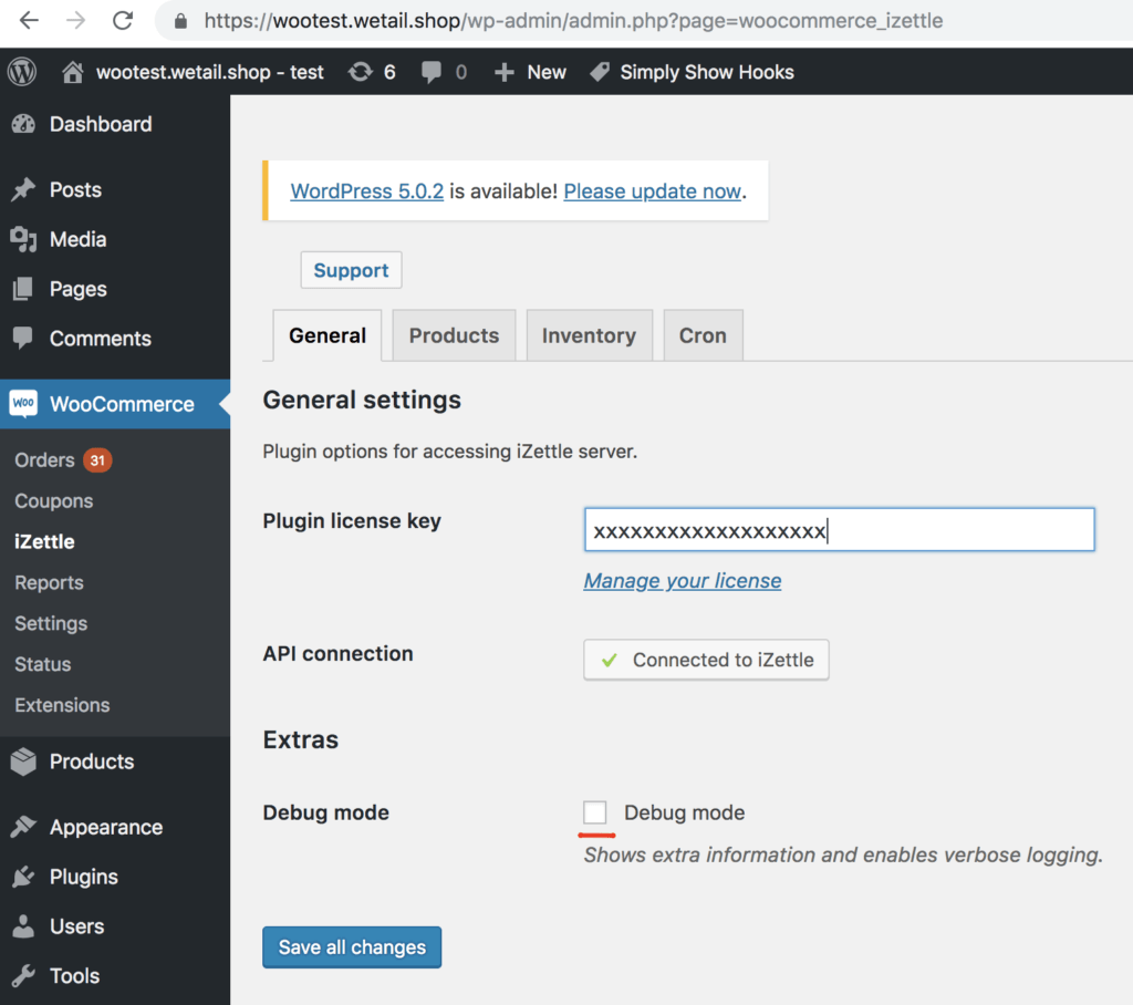 Enable Debug And Get Log File Wetail Docs