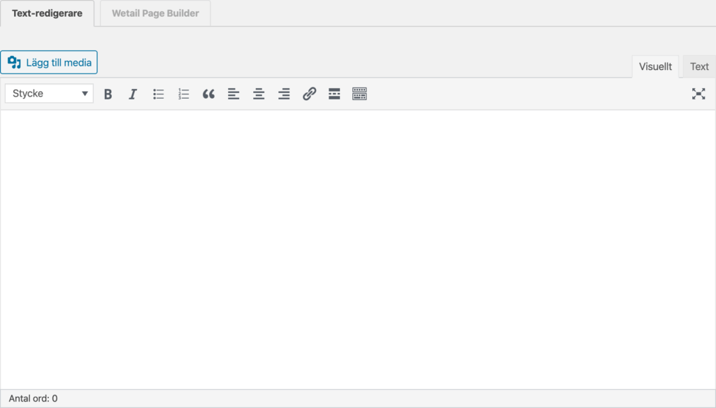 Skapa en enkel produkt i WooCommerce - Wetail Docs