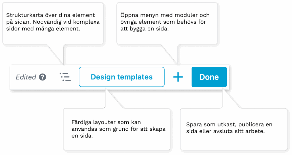 Designa sidor med Wetail page builder - Wetail Docs